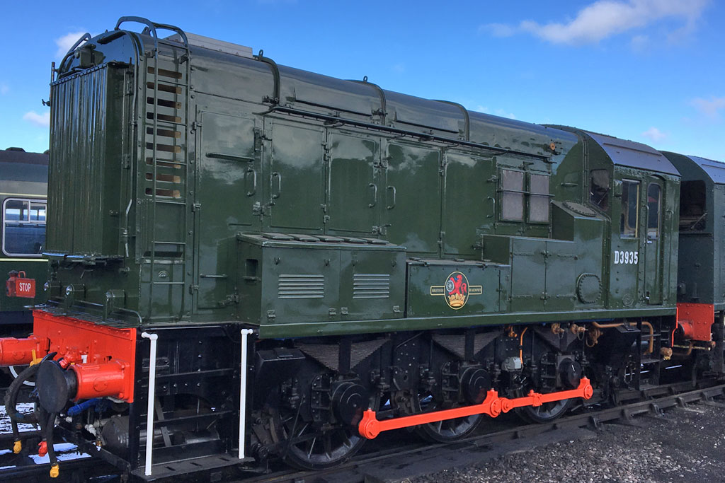 Class 08-D3935 – North Norfolk Railway