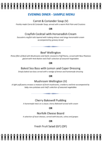 North Norfolkman Evening Dining – North Norfolk Railway