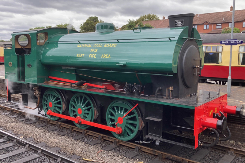 Hunslet “Austerity” No 18 – North Norfolk Railway