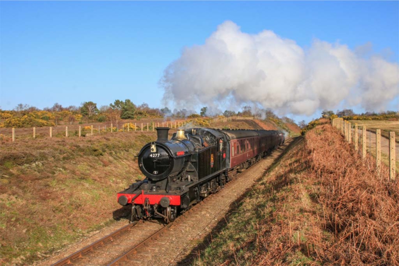 GWR 42XX Class – 4277 Hercules – North Norfolk Railway
