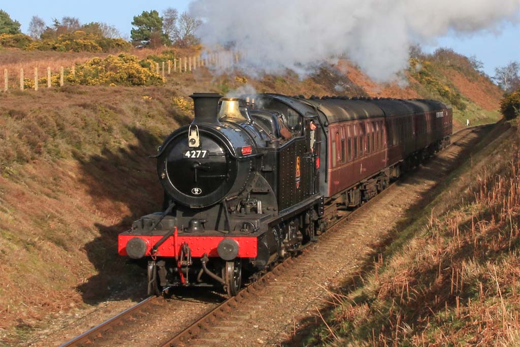 GWR 42XX Class – 4277 Hercules – North Norfolk Railway